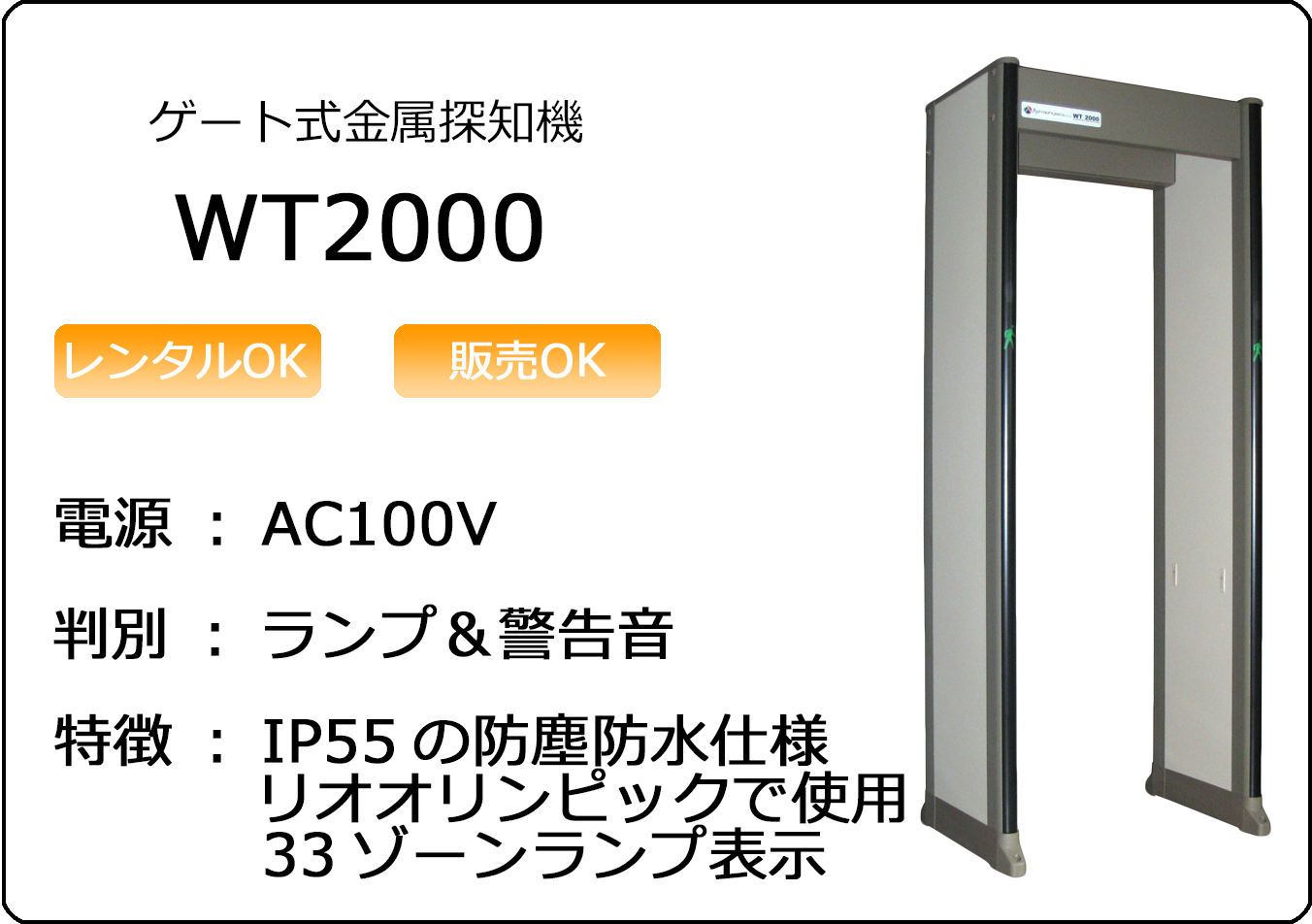 ゲート式等一覧